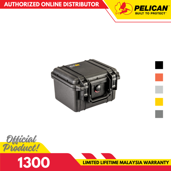 Pelican 1300 Protector Case with Foam - Assorted Colours | Lazada