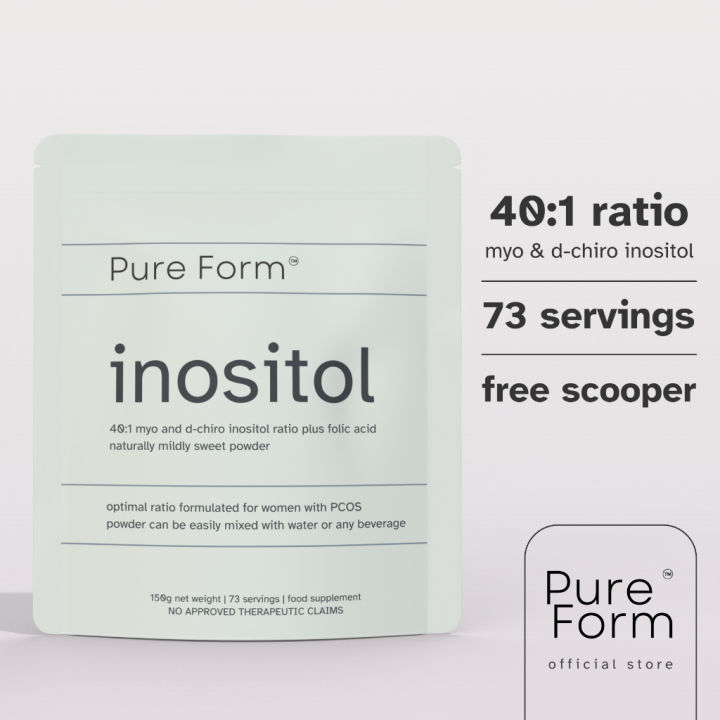 Pure Form Inositol Powder | 40:1 Myo-Inositol + D-Chiro-Inositol w ...