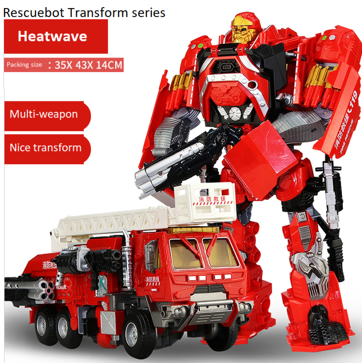 (Ready Stock send Penang)Toy transformers Autobot Fire Truck Fire ...