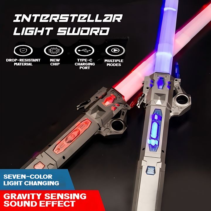 Star Wars Lightsaber Sword Kids Toy Lightsaber Sword Children Laser ...