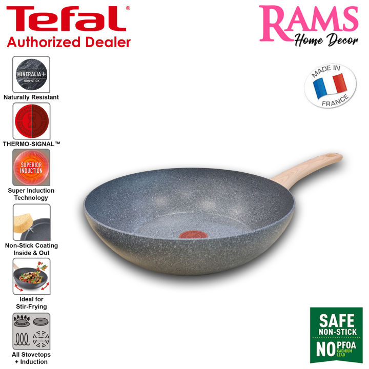 Tefal 28CM Induction Natural Force Wokpan without Lid / Cookware / Households / Kitchen Utensils ...