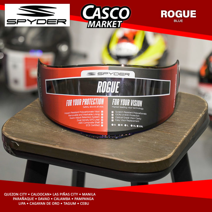 SPYDER ROGUE VISOR/LENS FOR FULLFACE ONLY | Lazada PH