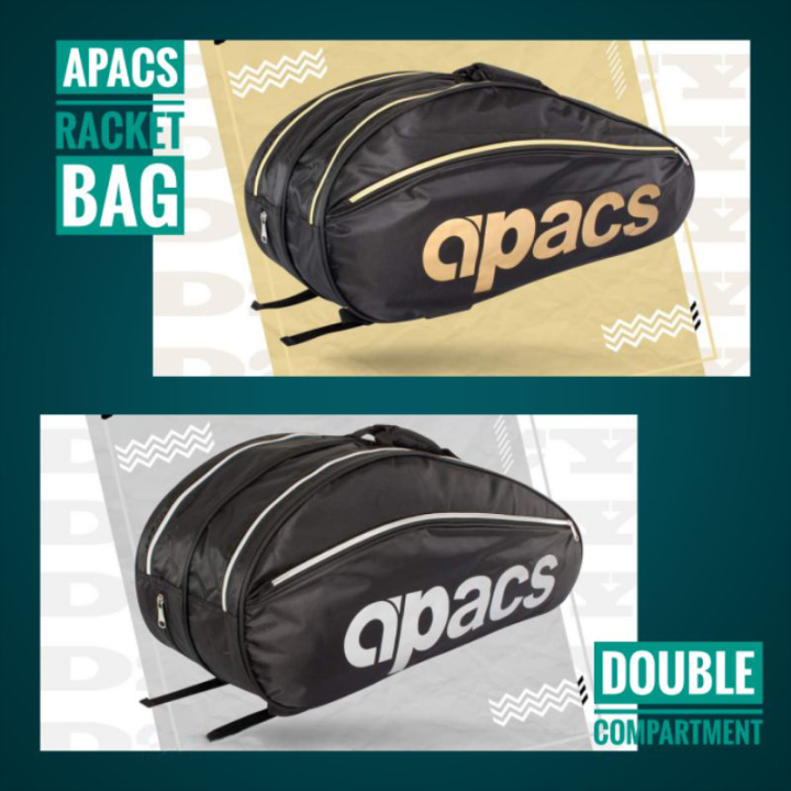 APACS Double Compartment Badminton Bag ( original ) | Lazada