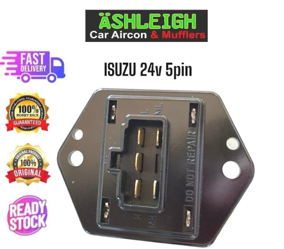 Isuzu 24v 5pin Resistor Block Car Aircon Parts for Blower motor ...