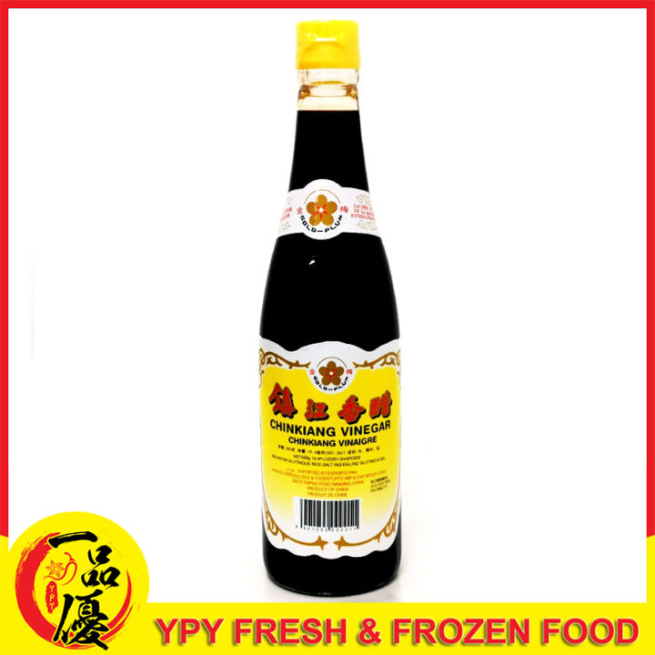 YPY 】 Ready Stock Gold Plum ChinKiang Vinegar 550ml 金梅 鎮江香醋 Black ...