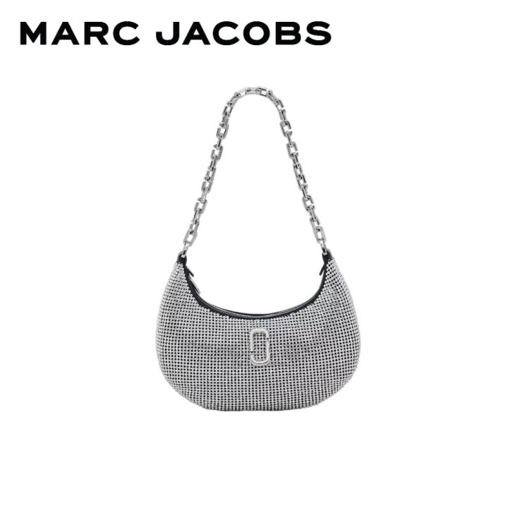 MARC JACOBS THE RHINESTONE SMALL CURVE BAG FA23 2R3HSH056H01 กระเป๋า ...