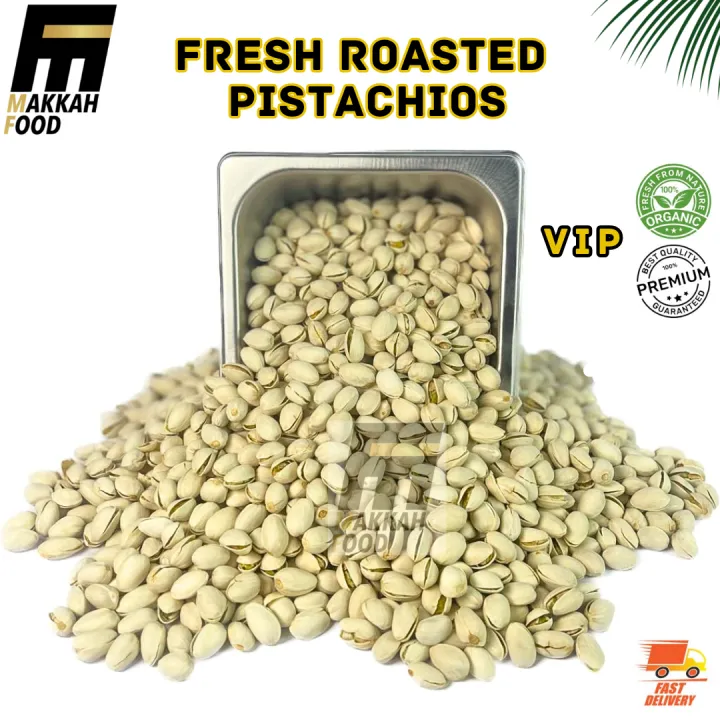 Pistachio Nuts Roasted & Salted Pistachio Nut Kacang Cerdik California USA 250g / 500GM / 1kg ...