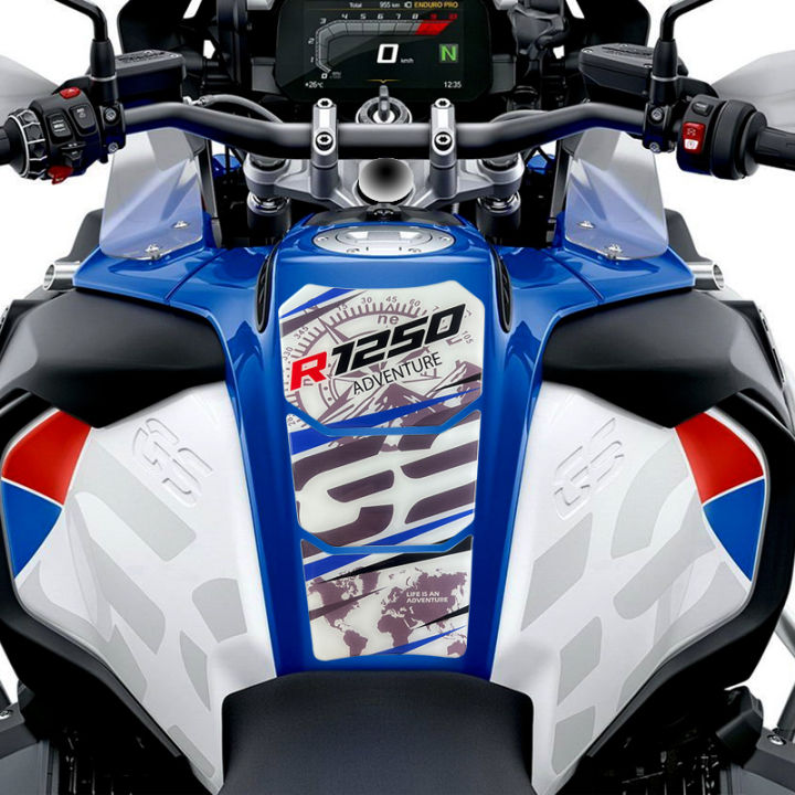 3D Motorcycle Fuel Tank Pad Stickers For BMW Motorrad R1250GS R1250 GS ...