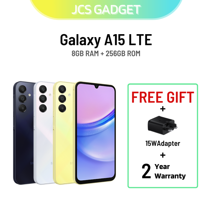 Samsung Galaxy A15 LTE (8GB Ram + 256GB Rom) + 2 Year Warranty By ...
