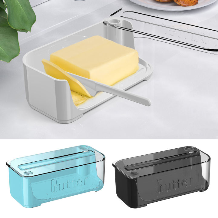 Clear Scale Butter Container Butter Storage Box Premium Bpa-free Butter ...