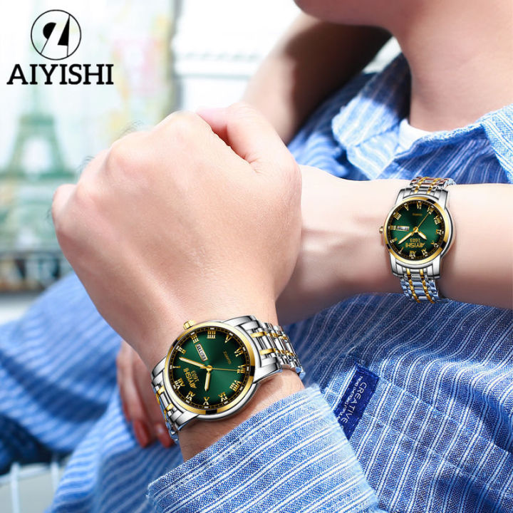 AIYISHI Men's Watch Official Authentic Fully Automatic Movement Watch ...