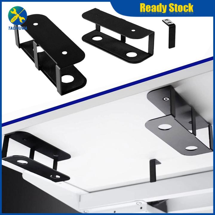 tachiuwa Under Desk Laptop Storage Mount Under Table Hidden Docking ...