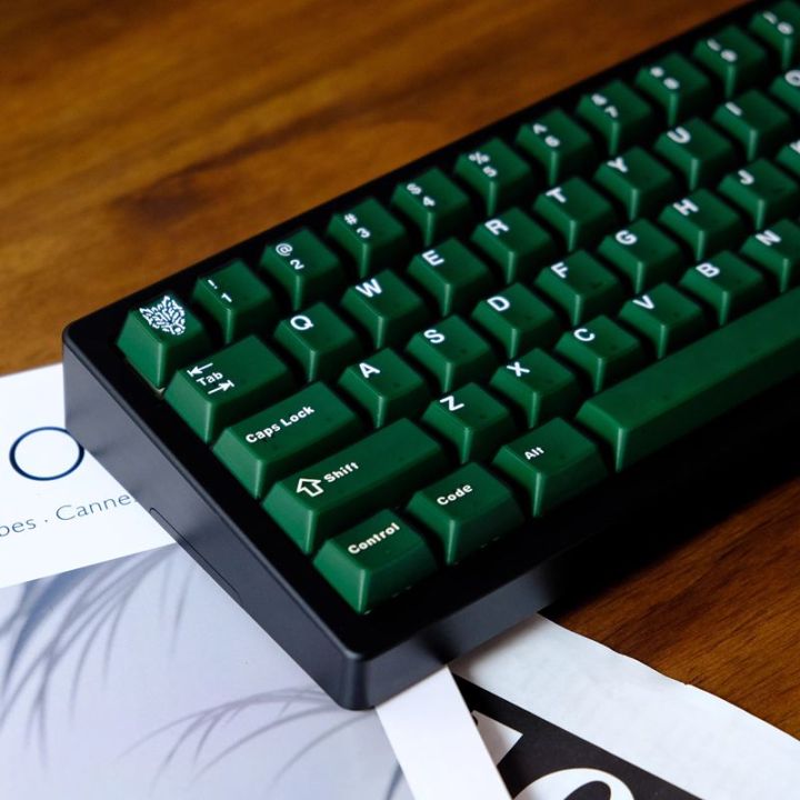 【Keycap Only】Emerald Keycap Translucence 114 Keys ABS Double Shot ...
