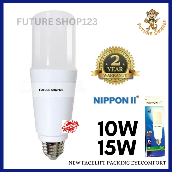 NIPPONII 10W 15W LED Bulb E27 Daylight Bulb 10W 15W Super Bright Bulb ...