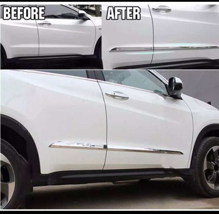 Honda Hrv Honda City 2014 Side Door Moulding / Body Lining Chrome Trim ...