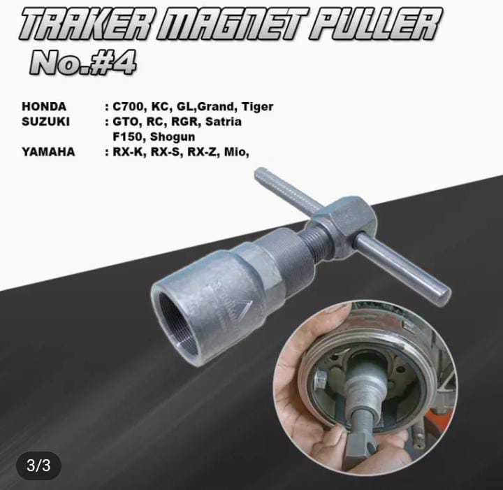 Treker Magnet No 3 No 4 #3 #4 Alat Bengkel Motor Trecker Tracker Puller ...
