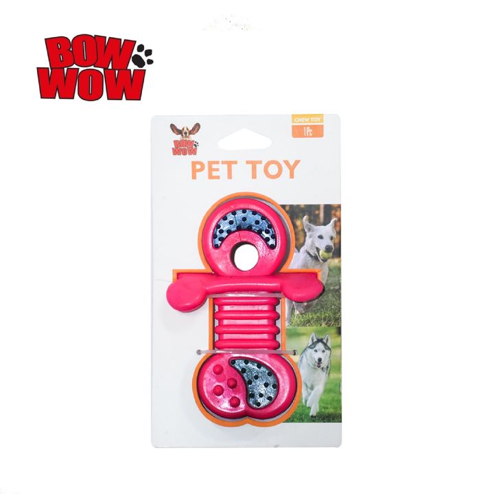 Bow Wow Pet Chew Rubber Toy - ASSORTED COLOR (T236 BW01) | Lazada PH