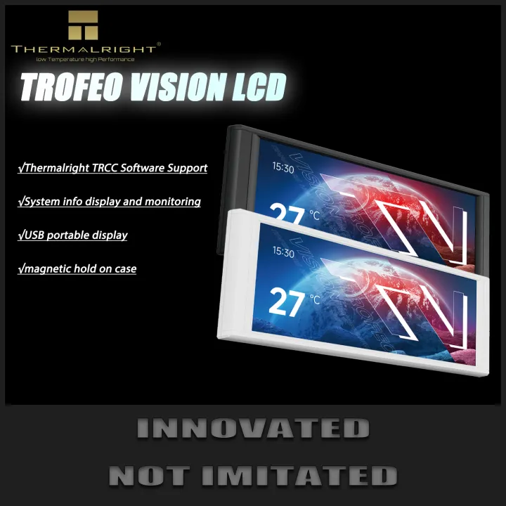 Thermalright Trofeo Vision LCD AIO Display 6.86” PC Monitor Secondary ...