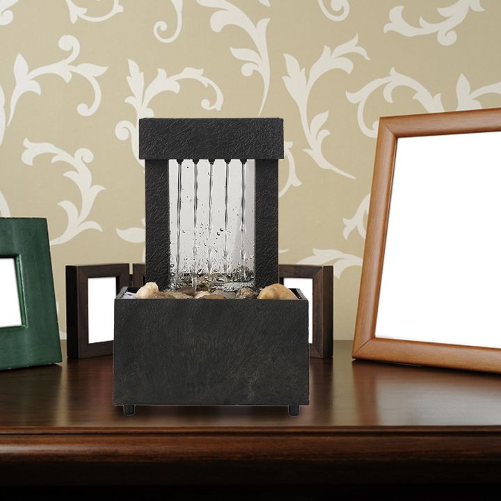 Decorative Desktop Fountains Waterfall Indoor Flowing Decoration ...