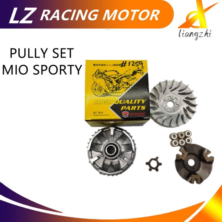 MOTORCYCLE MIO SPORTY PULLEY SET WITH DRIVE FACE AND BOLA STANDARD ...