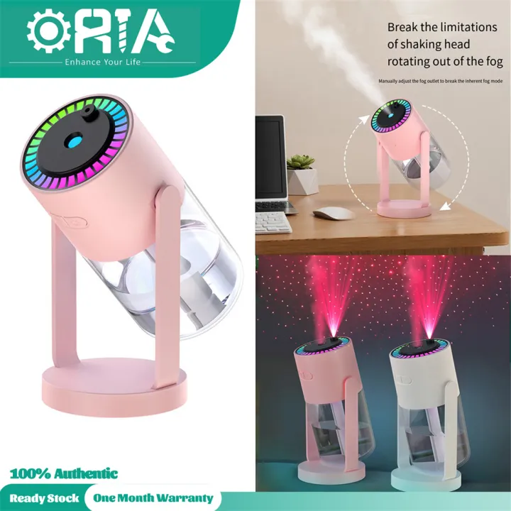 ORIA Humidifier Portable Mini Humidifiers with Star Projector, 280ML ...