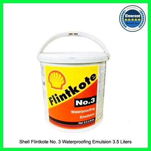 ☢ Shell Flintkote No. 3 Waterproofing Emulsion 3.5 Liters | Lazada PH