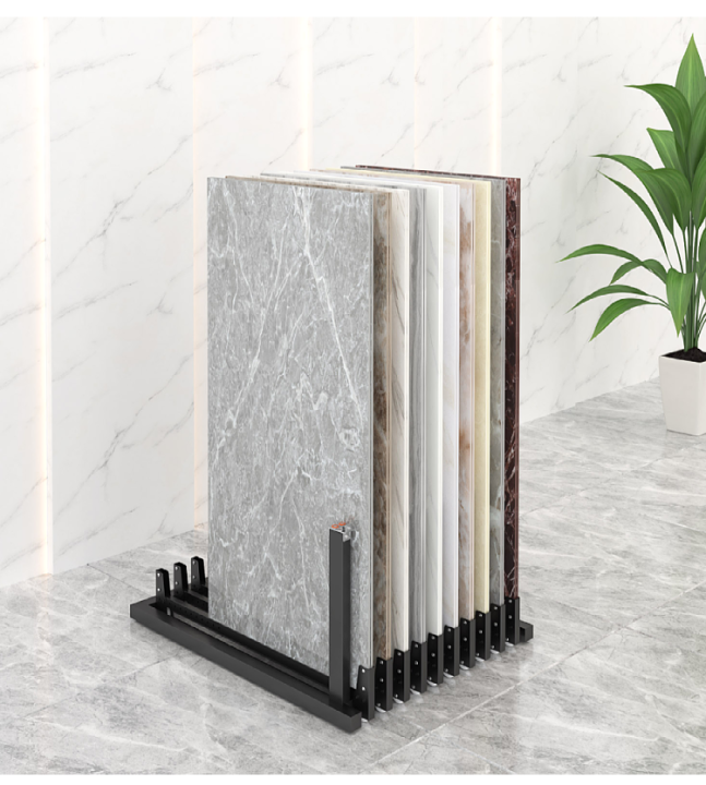 Tile display rack 750*1500 600*1200 pull push pull ceramic floor tile ...