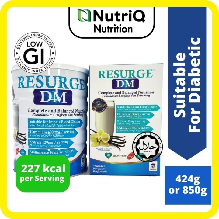 ♝Resurge DM Vanilla Coffee 850g Complete Nutrition For Diabetes and ...