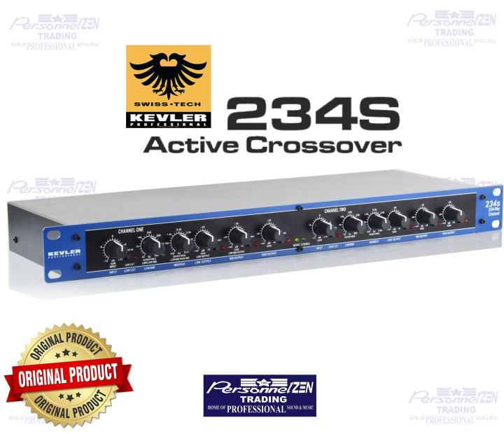 Kevler 234 SUB Dual Channel Active Crossover 2/3/4 way (NEW LOOK ...