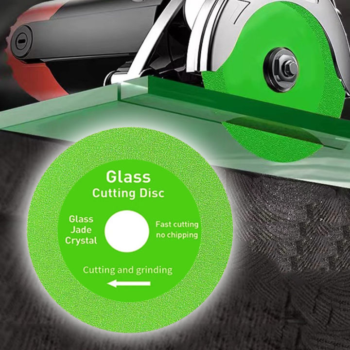 Mata Gerinda Cakram Pemotong Kaca Glass Cutting Disk 100mm untuk Hasil ...