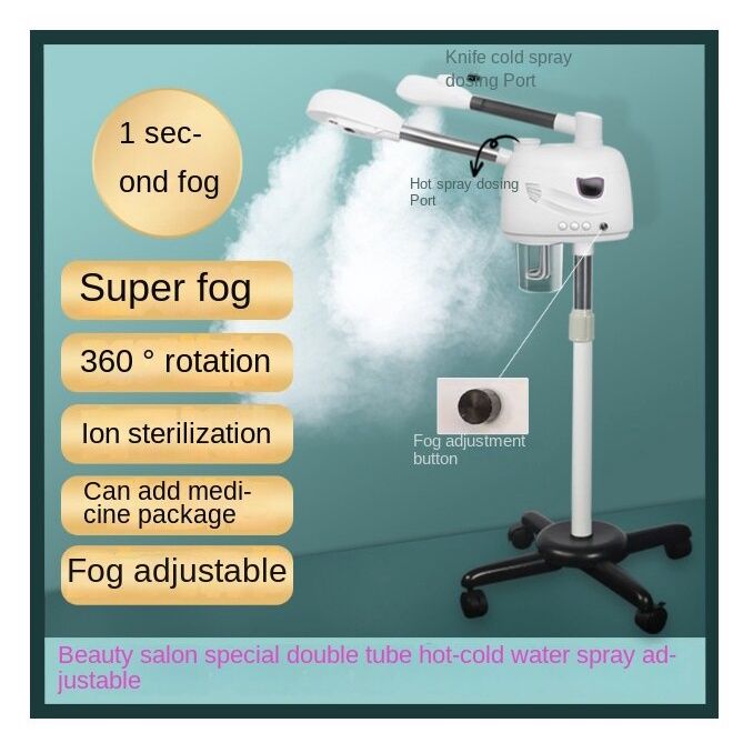 Steam face spray instrument cold and hot nano spray machine hydration ...