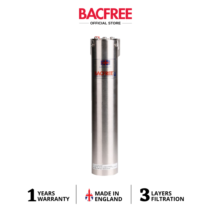 BACFREE BS8 Stainless Steel 304 Undersink Mounting Design Water Filter ...