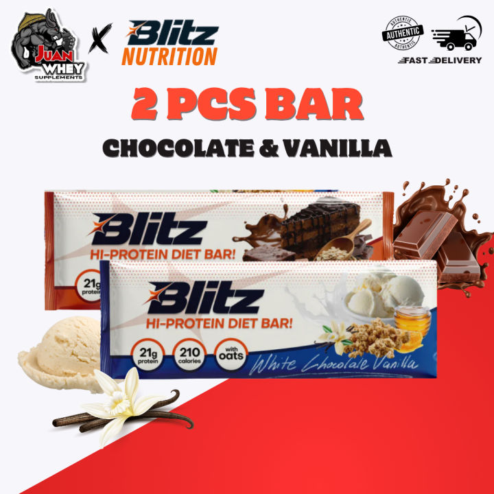 Blitz Protein Bar Variety Pack 2 Bars/4 Bars Bundle | Lazada PH