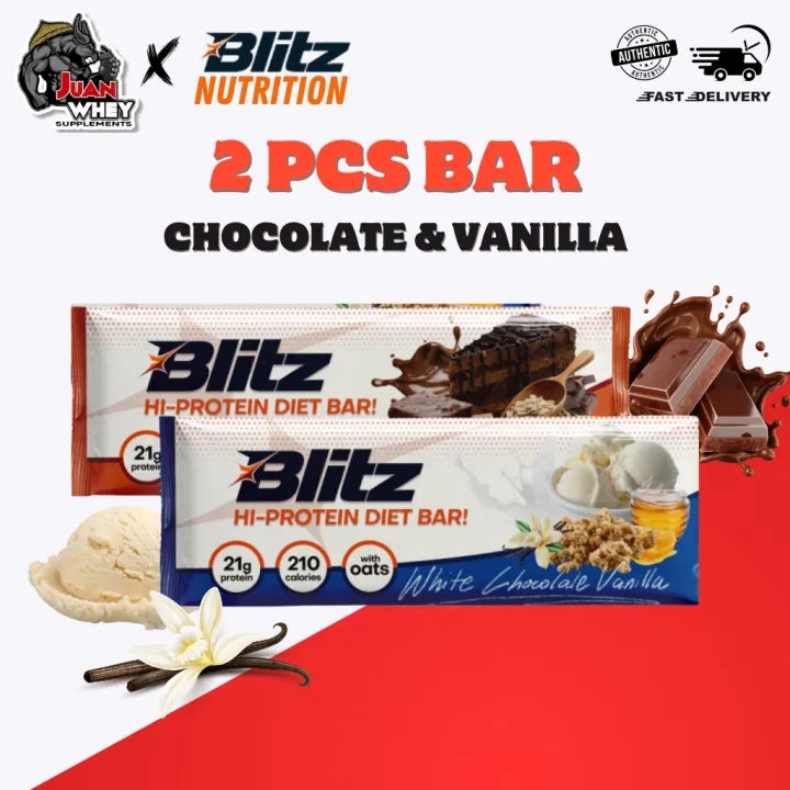 Blitz Protein Bar Variety Pack 2 Bars/4 Bars Bundle | Lazada PH