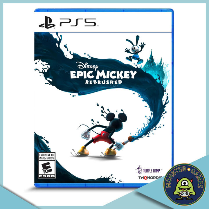 Pre-Order Disney Epic Mickey Rebrushed Ps5 Game แผ่นแท้มือ1 ...