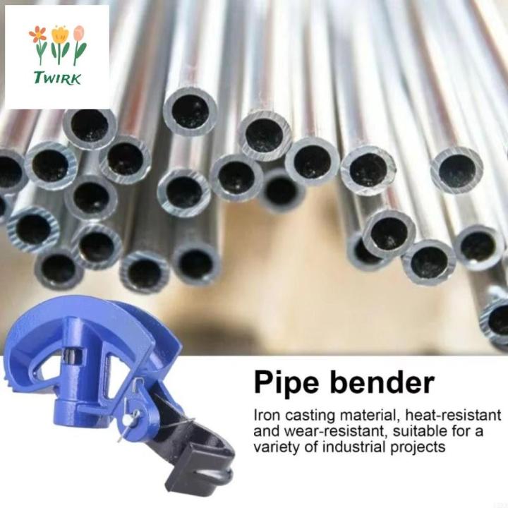 TWIRK 90°-180° Manual Pipe Bender Cast Iron Easy Angle Curves Tube ...