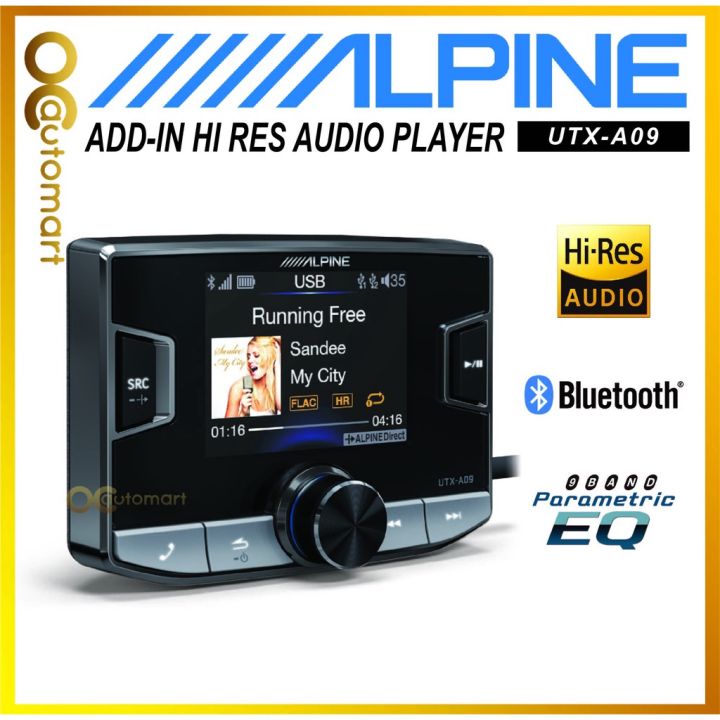 Alpine UTX-A09 Add-in Hi Res Audio Player | Lazada