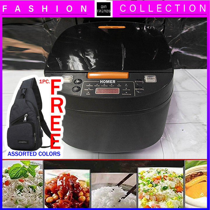 QT Silver Crest Multi-function Electric Rice Cooker | Lazada PH