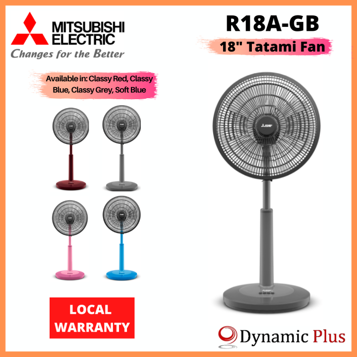 Mitsubishi R18A-GB 18" Tatami Fan | Lazada Singapore