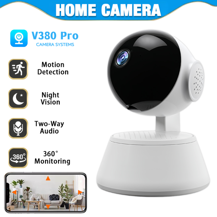 ANSEN V380 Pro CCTV Camera Connect Cellphone Indoor and Outdoor ...