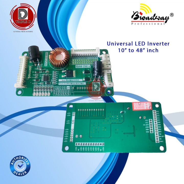 Slim LED LCD 10-48inch TV Constant Current Backlight Inverter Driver ...