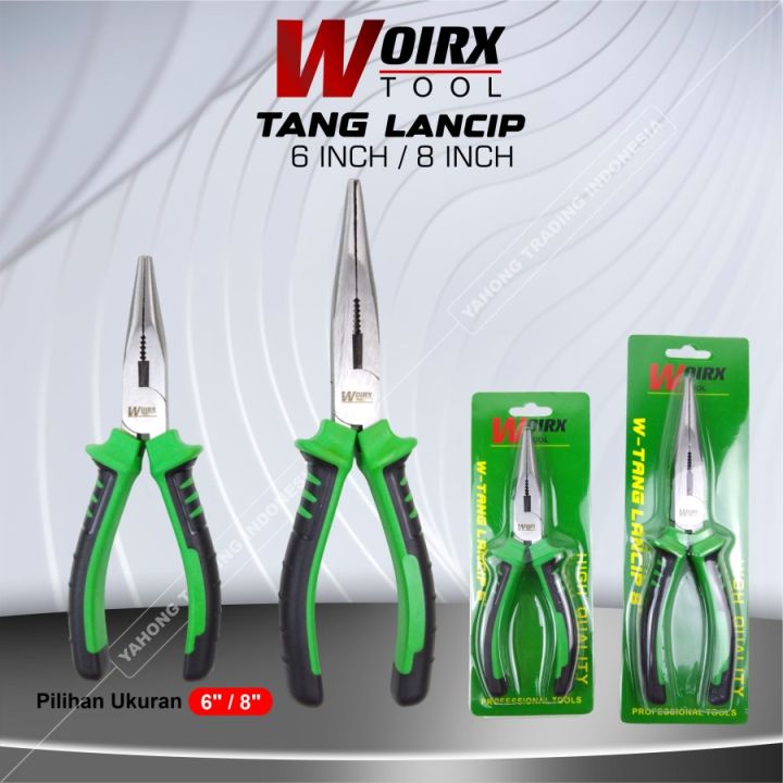 Tang Lancip 6" 8" inch Long Nose Tang Cucut WOIRX TOOL | Lazada Indonesia