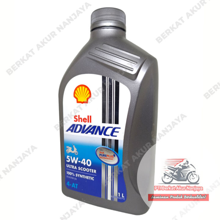 Oli Shell Advance Ultra Scooter (matic) 5W/40 1L Full Synthetic TAHUN ...