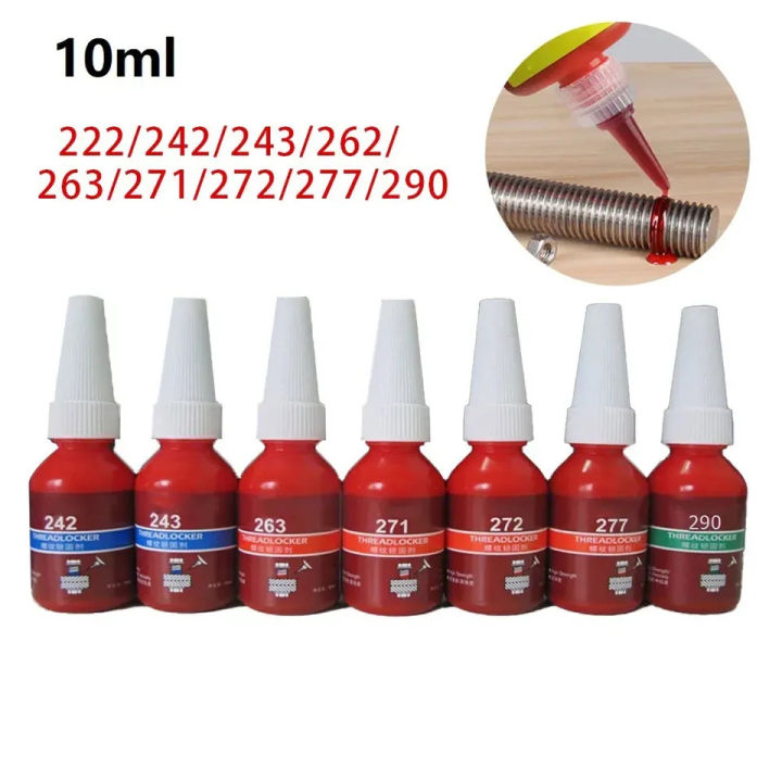 10Ml Screw Lock High Strength Threadlocker 222 242/243/262 263 271 277 ...