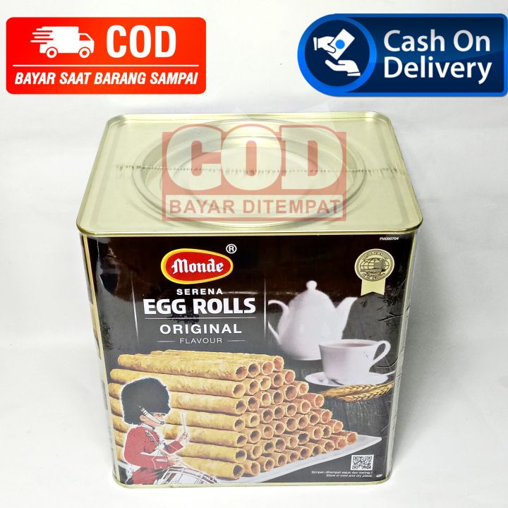 MONDE EGG ROLLS KALENG BESAR 600 gr | Lazada Indonesia