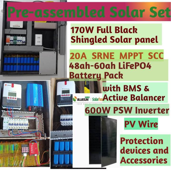 Solar Package, Pre-assembled Solar Set | Lazada PH