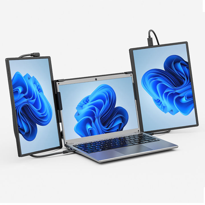 14 Inch Laptop Expansion Screen Dual Screen Triple Screen Portable ...