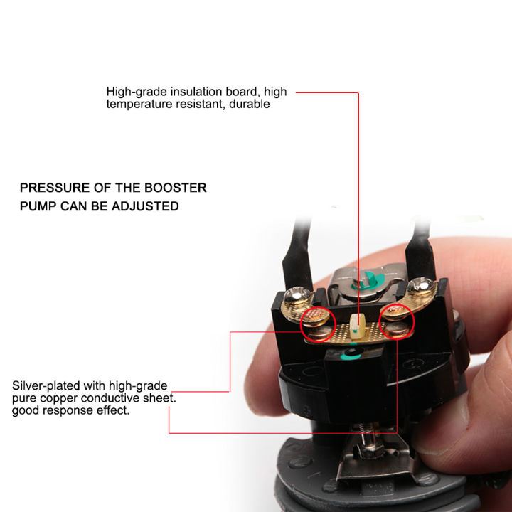 High Temperature Resistant 16A Pressure Switch Silver‑Plated High ...