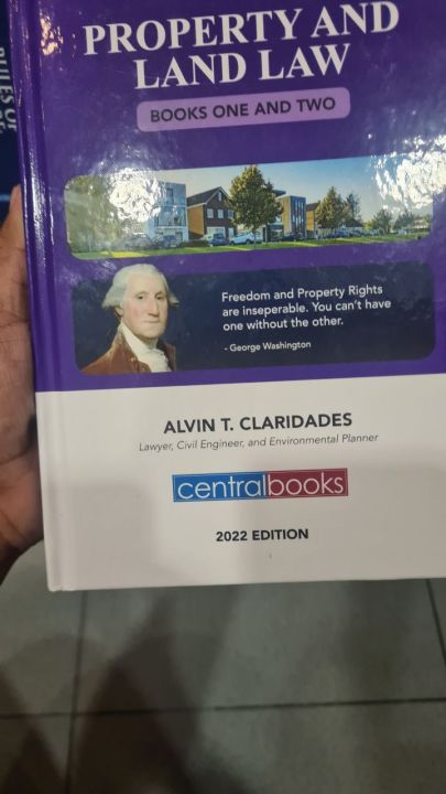 Property and Land Law Books 1 and 2 - Claridades (2022 Edition) | Lazada PH