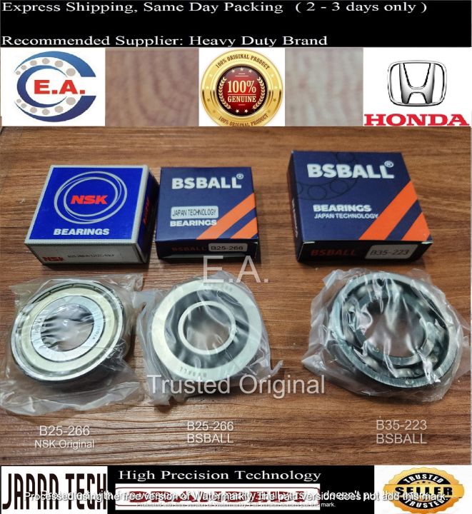 Original Honda Click Segunial Bearing SCO7A87 B35-223 Heavy Duty ...